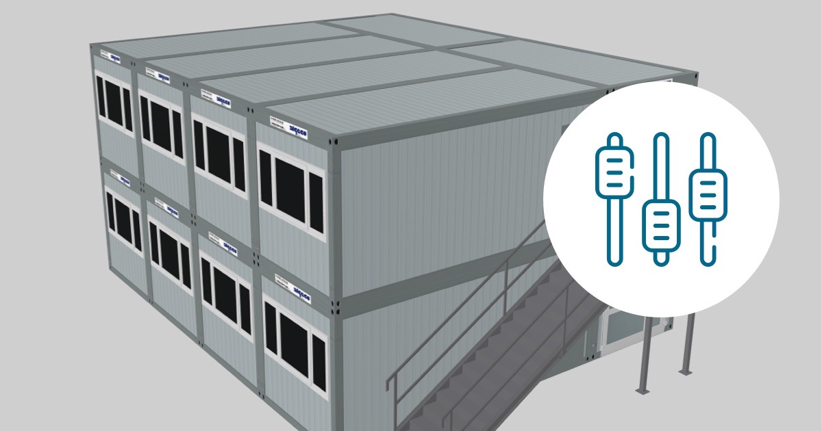 Container-Konfigurator: Individuellen Container planen in 3D